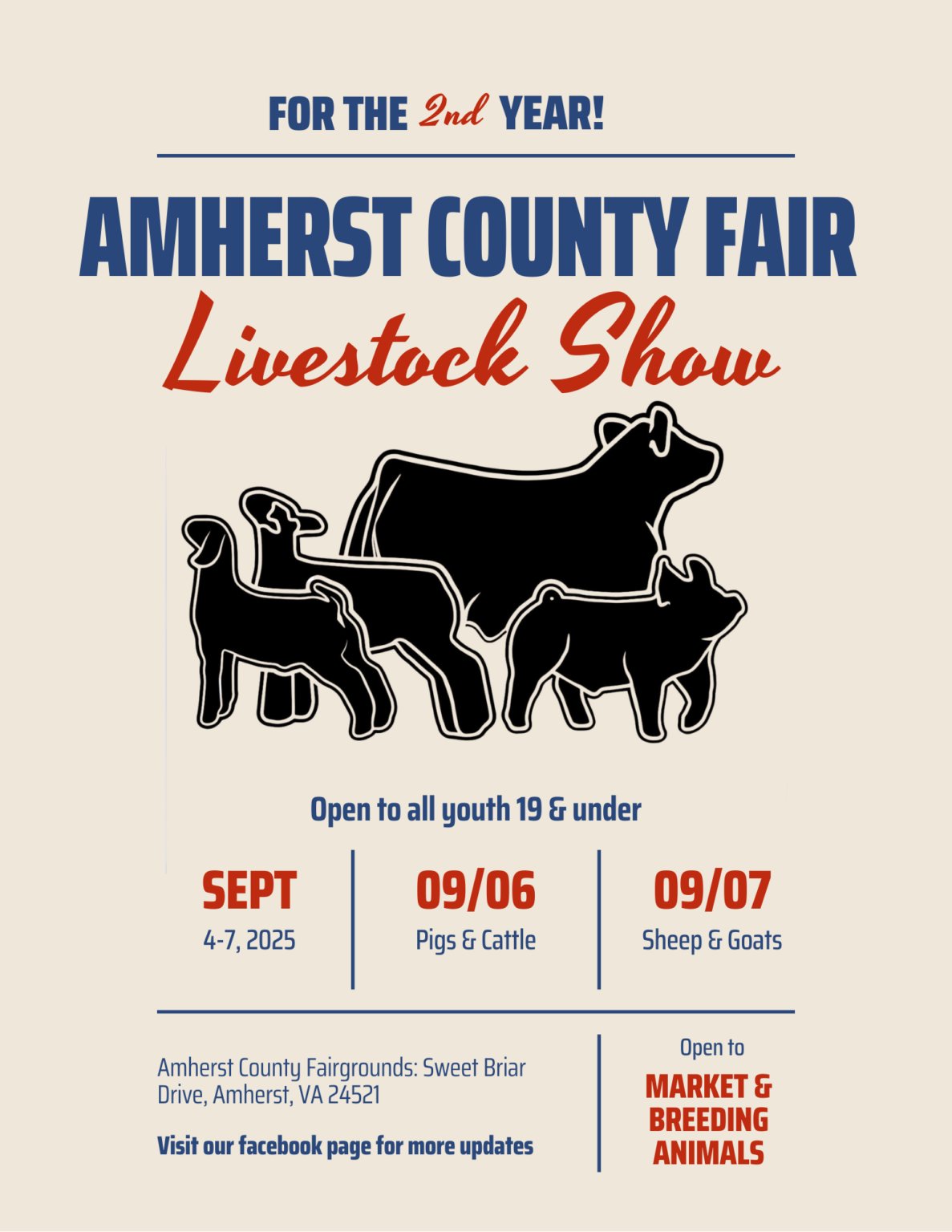 Livestock Show | Amherst County Fair